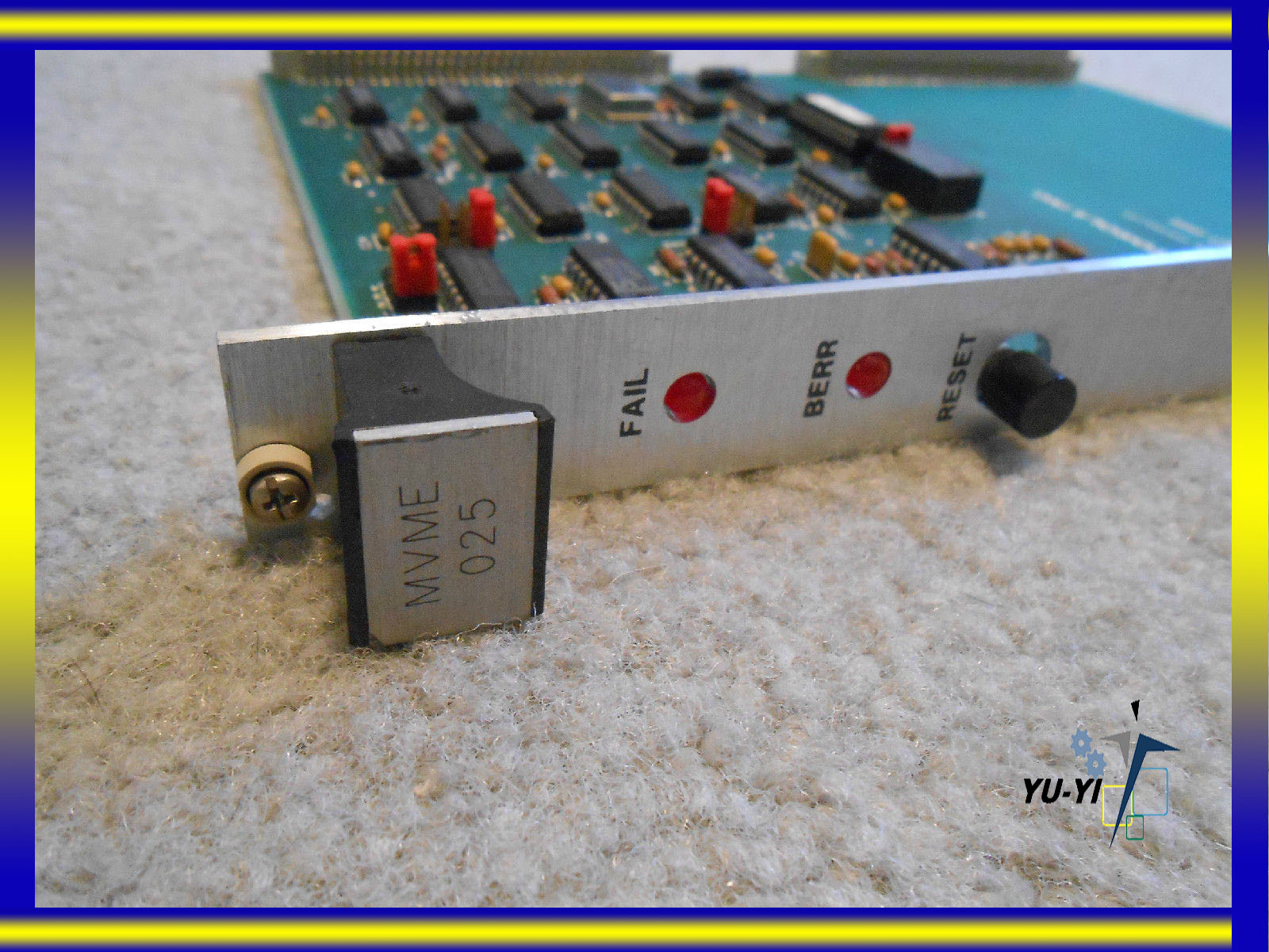 MOTOROLA MVME025 SYSTEM CONTROLLER VME MODULE - 裕益科技自動化設備可程式編碼器PLC分散式控制系統DCS